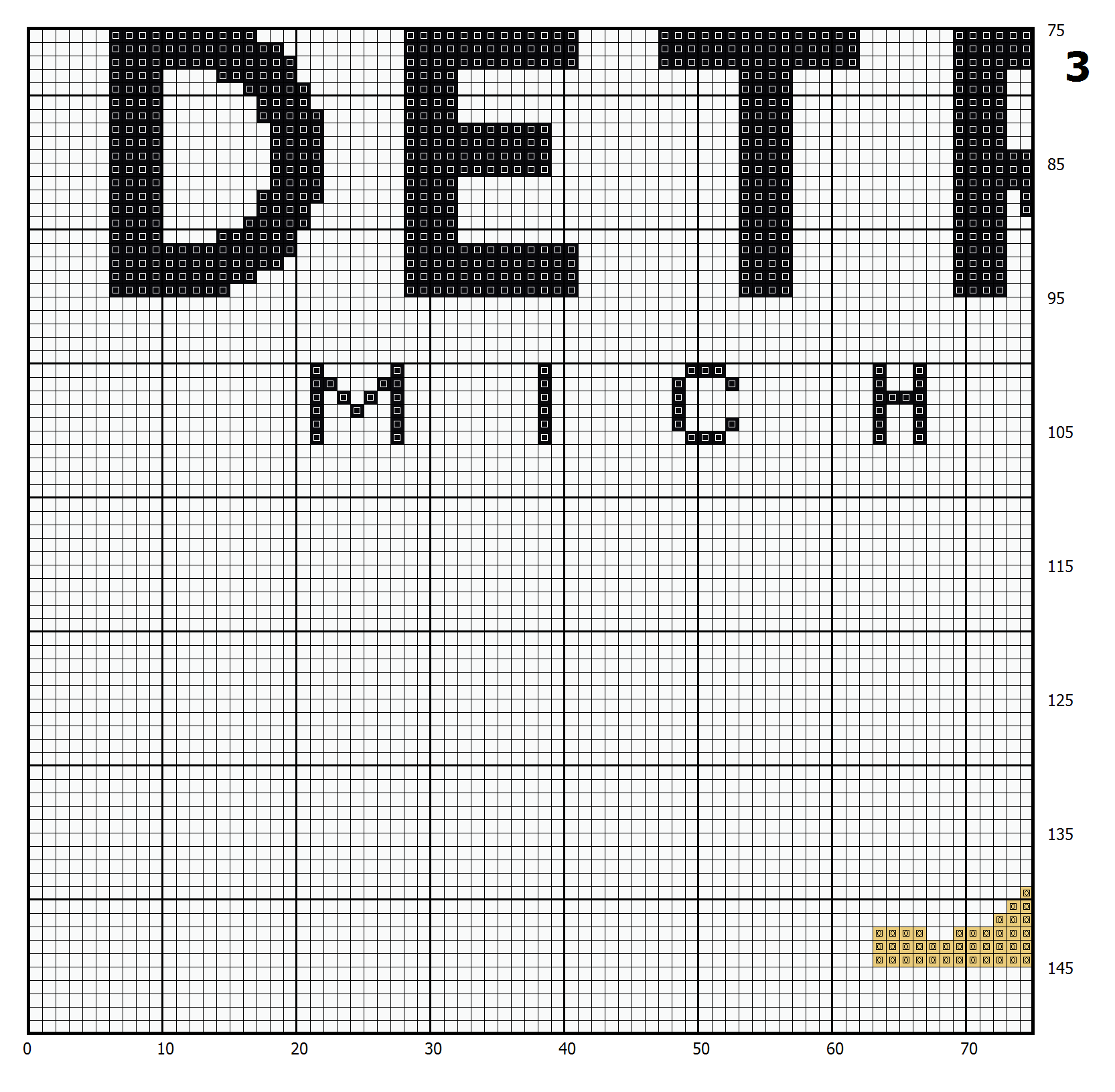 DETROIT cross stitch pattern - Crealandia