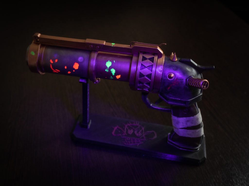 Jinx Gun Cosplay Prop – League of Legends Arcane Weapon - Crealandia