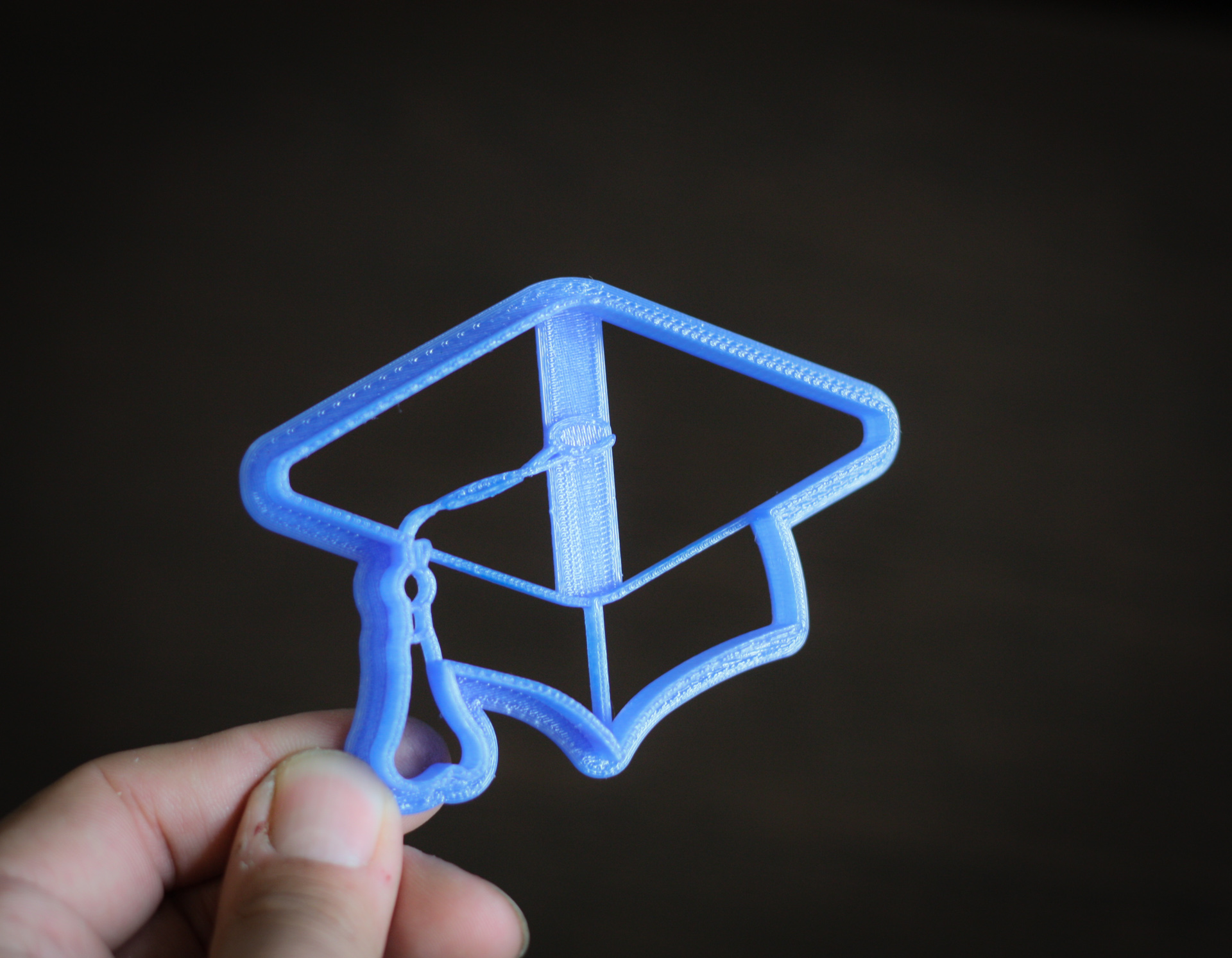 Graduation Cap Cookie Cutter - Crealandia