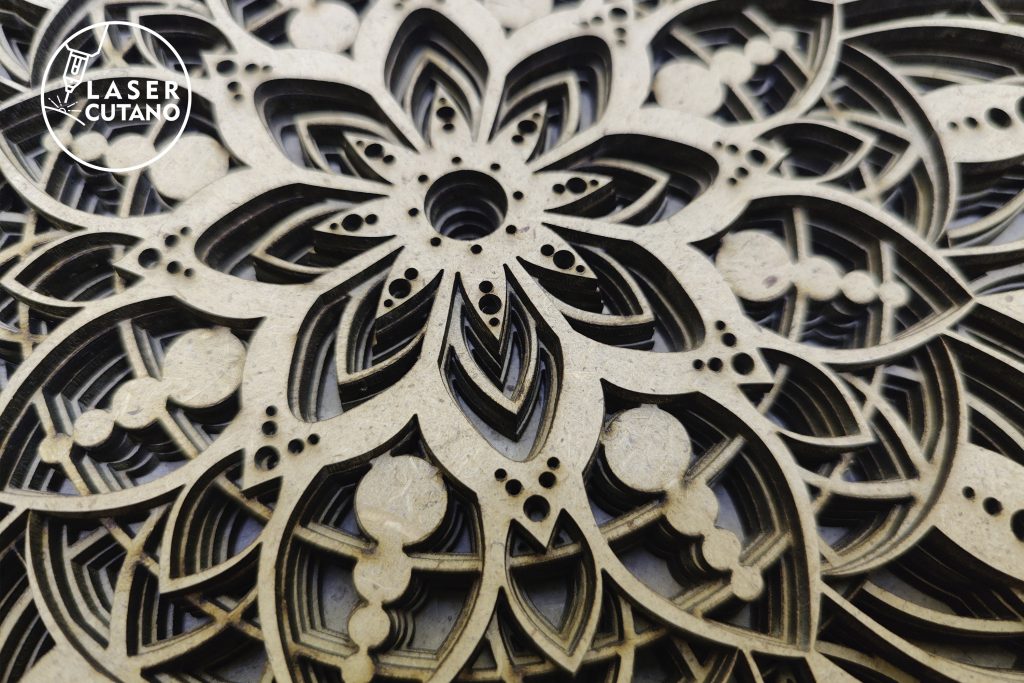 Multilayer Laser Cut Files MANDALA - Crealandia