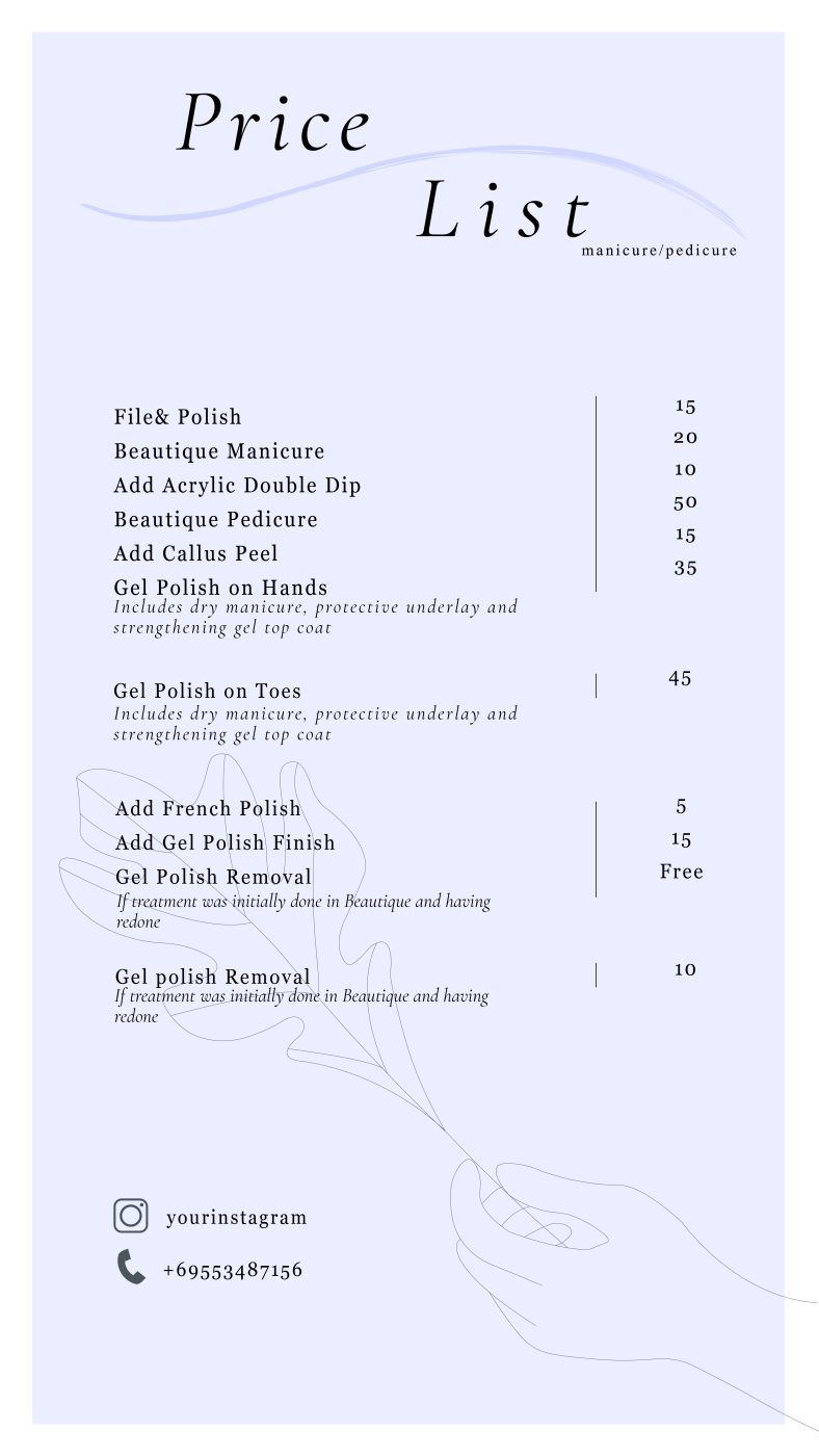 Original Price List, price list, inventations, digital, art