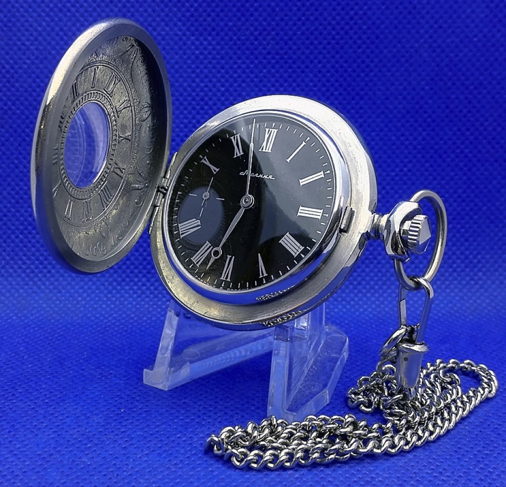 Vintage Soviet pocket watch. Antique Watch. Men's watch USSR