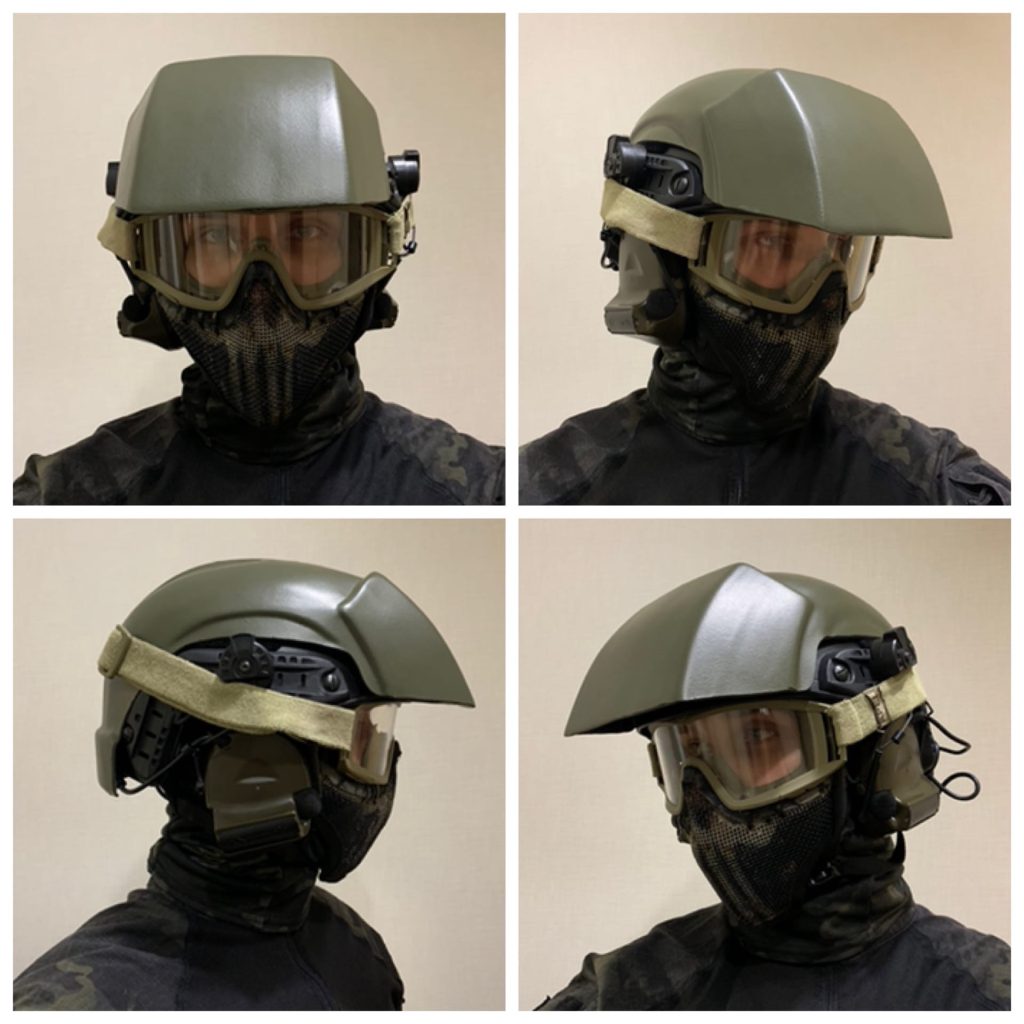 HALO UNSC marine helmet for airsoft and cosplay - Crealandia