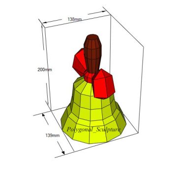 Papercraft 3d – PDF template – DIY Bell – school - Crealandia
