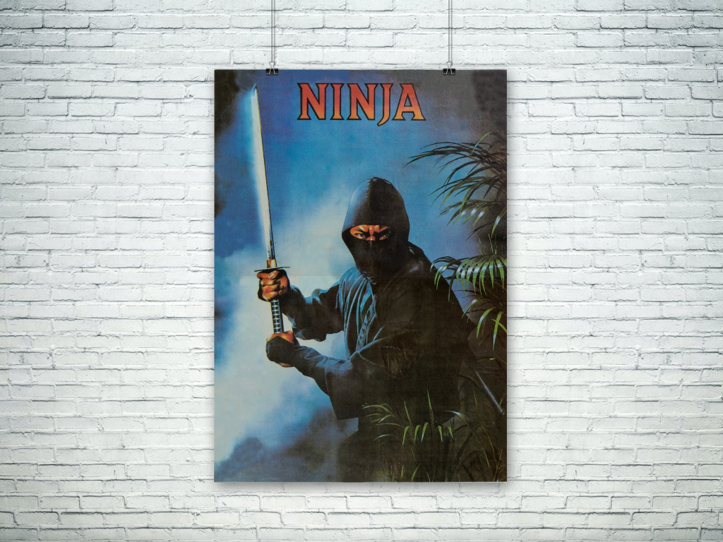 Ninja movie poster digital download - Crealandia