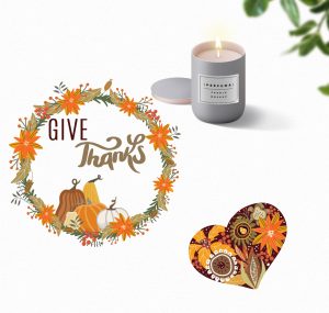 Thanksgiving Frames borders vector Autumn animals clipart