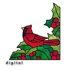 Rabbit Stained Glass Pattern - Crealandia