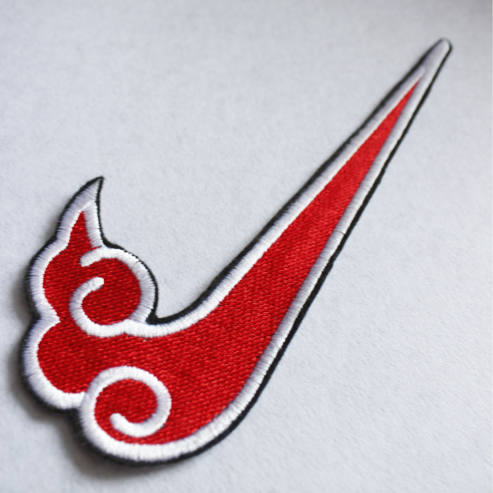 Akatsuki Nike Embroidery Design, Naruto anime, 4 sizes - Crealandia