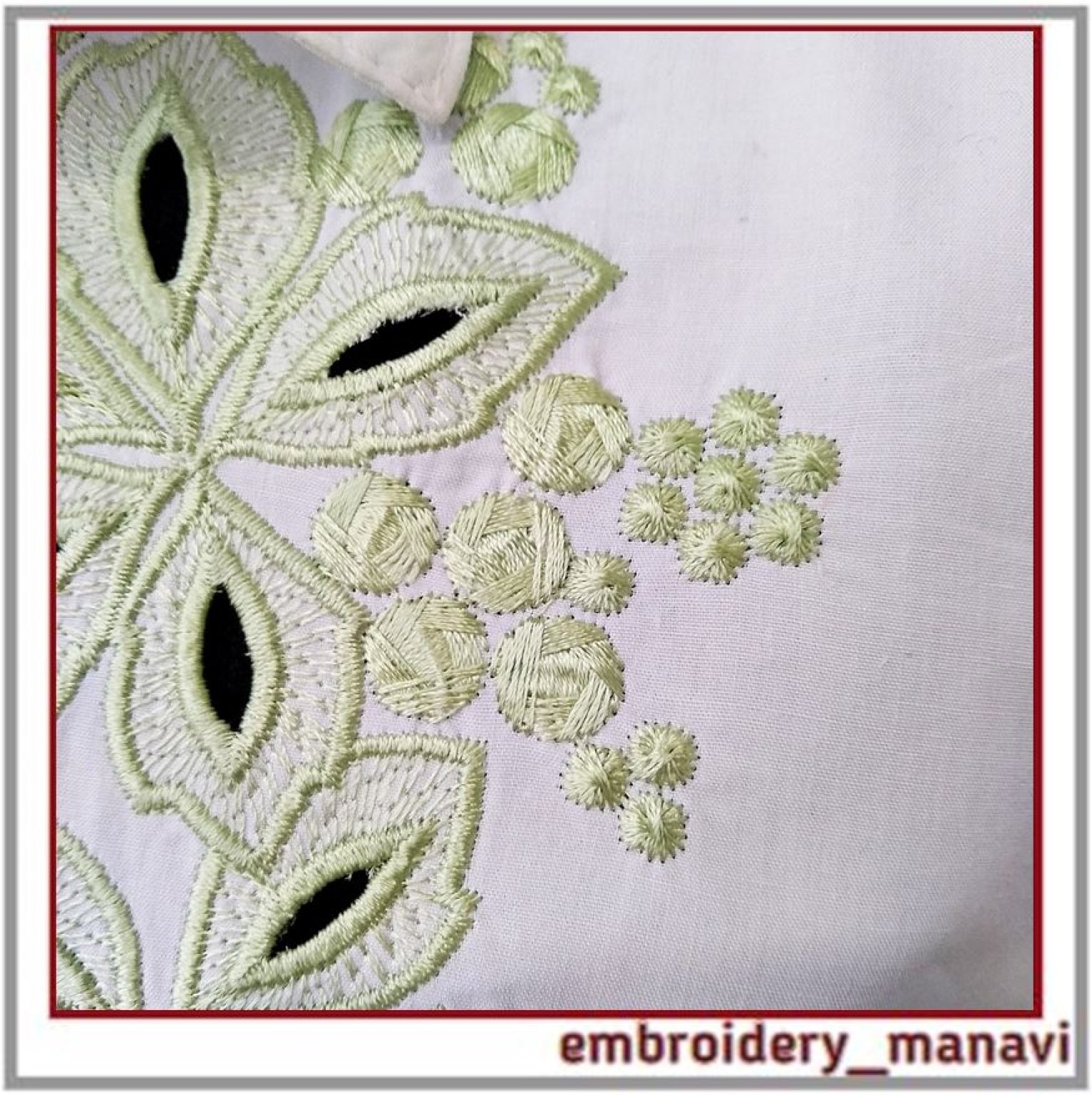 In the hoop Cutwork Flowers. Embroidery designs.