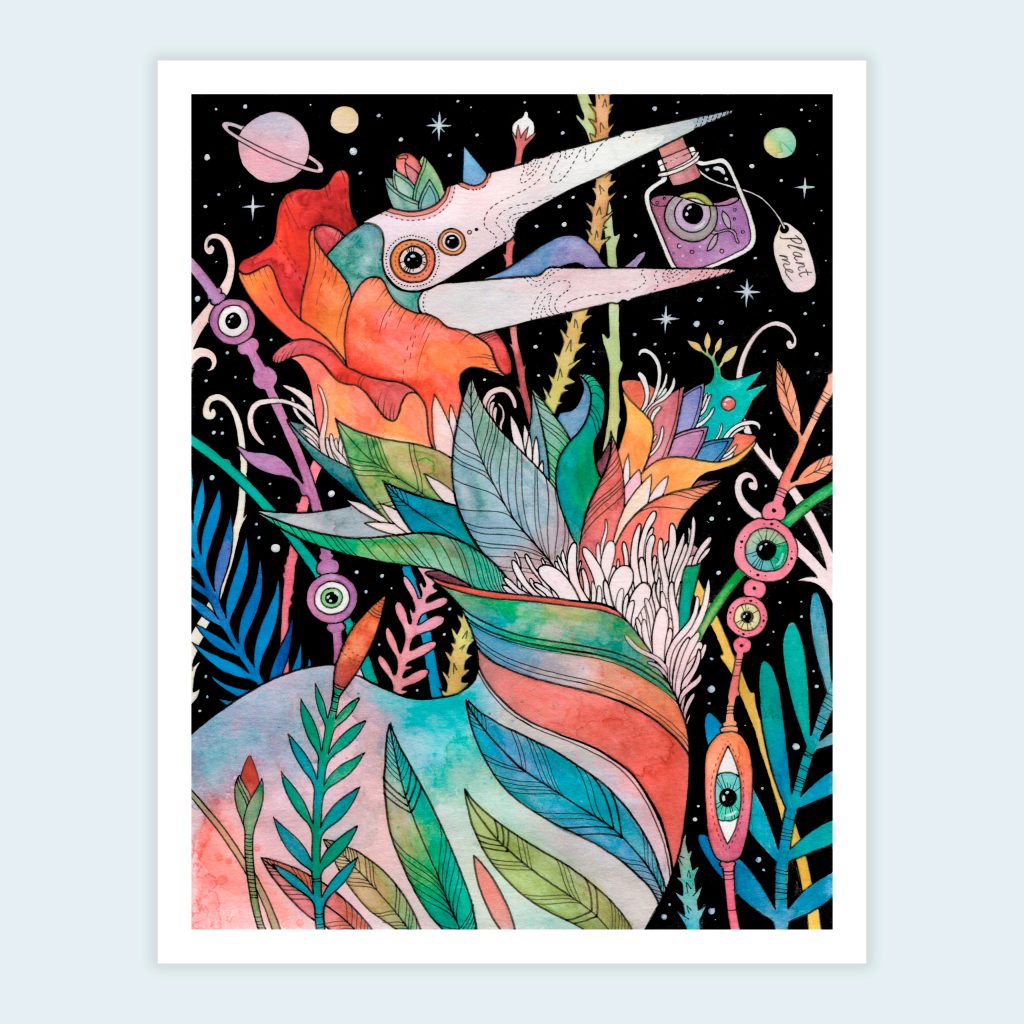 Plant Me poster - Crealandia