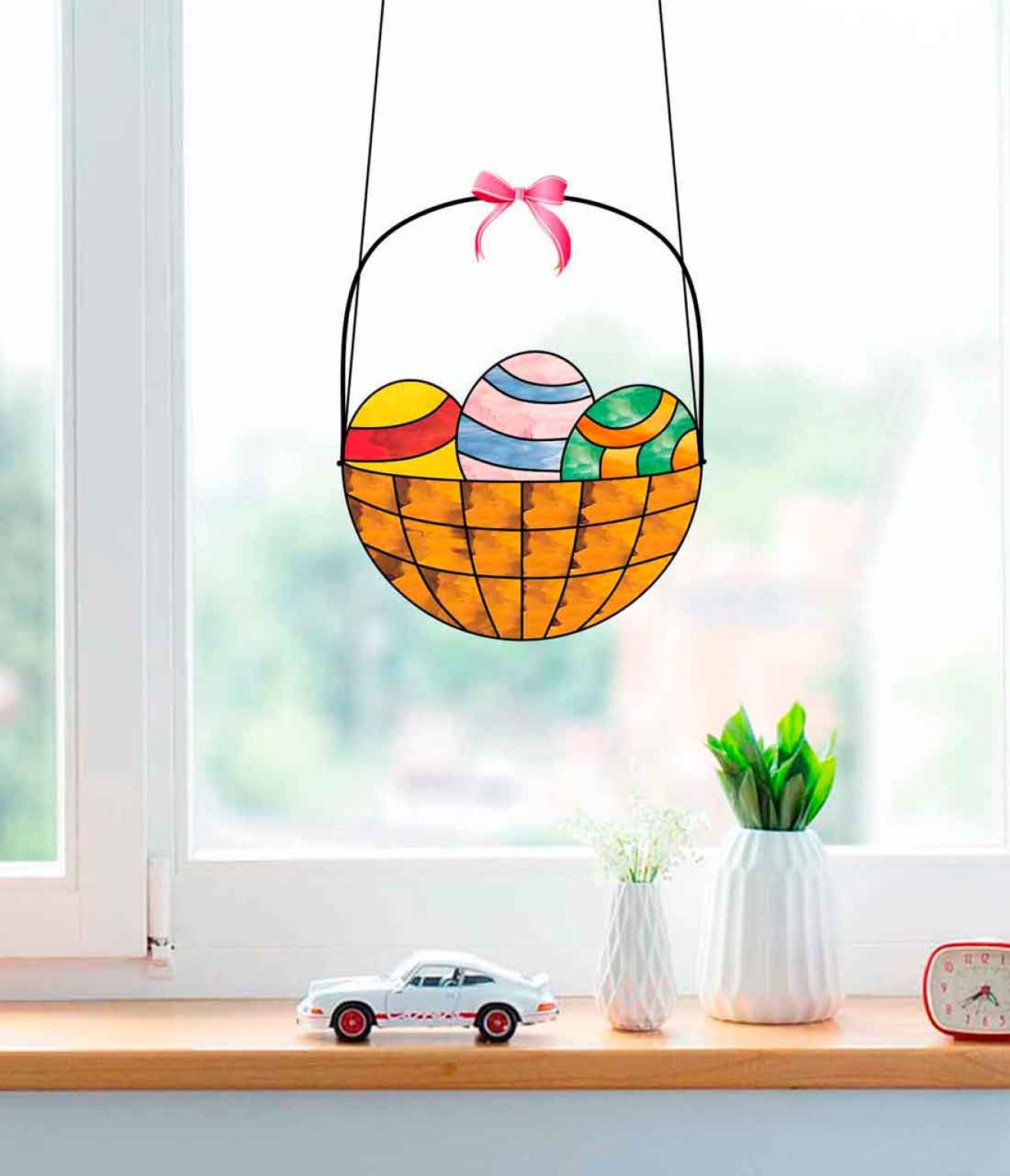 Easter Set Stained Glass Pattern - Crealandia