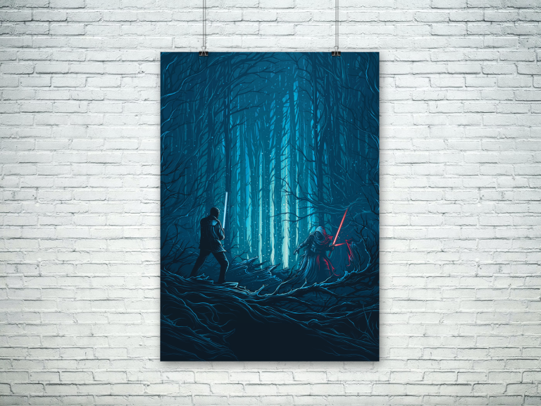 Star Wars illustration digital download - Crealandia