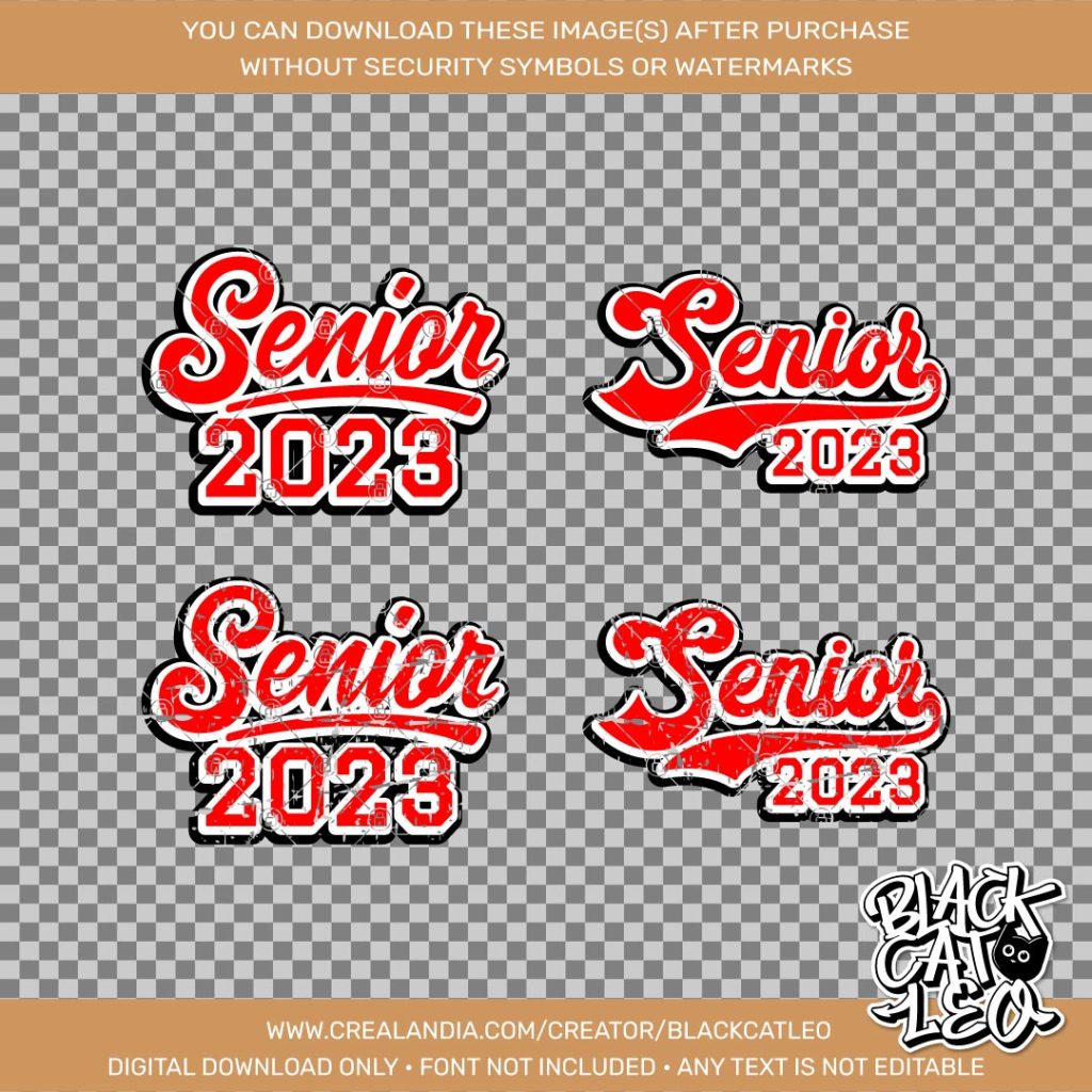 Distressed Senior 2023 svg. Graduation class of 2023 png