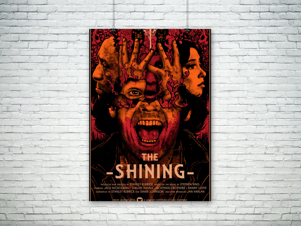 The Shining fan art movie poster digital download - Crealandia
