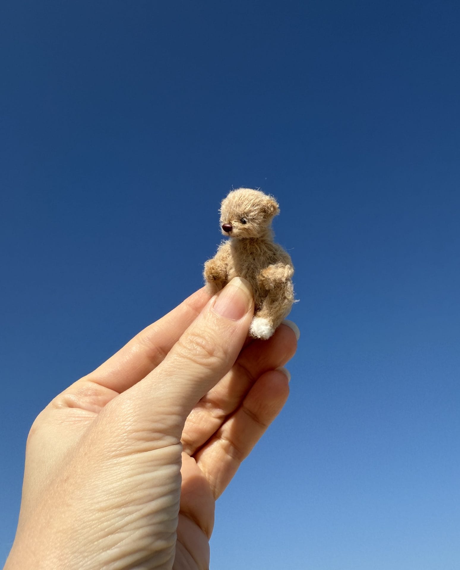 Miniature Teddy Bear / Crochet Toy - Crealandia