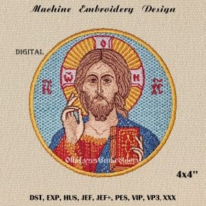 The Resurrection of Jesus Christ embroidery design