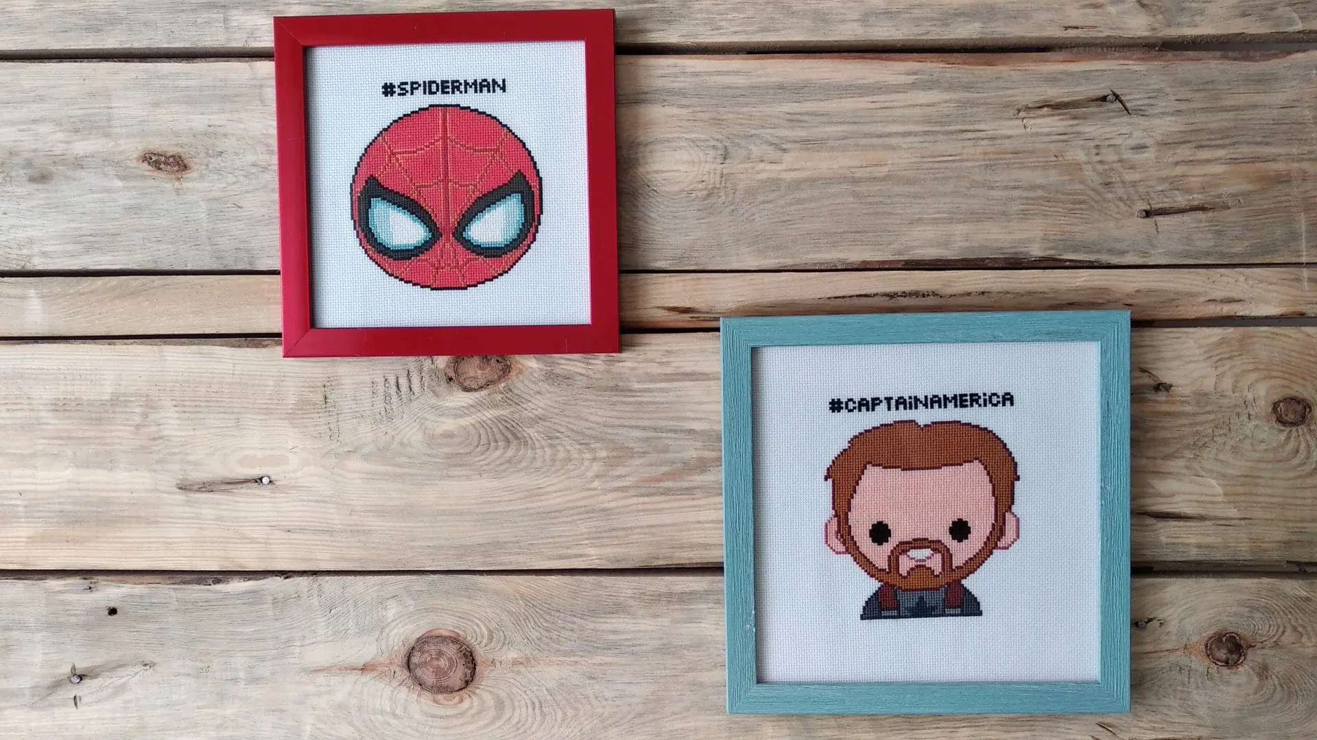 Cross Stitch Pattern Spiderman Peter Parker Marvel Avengers